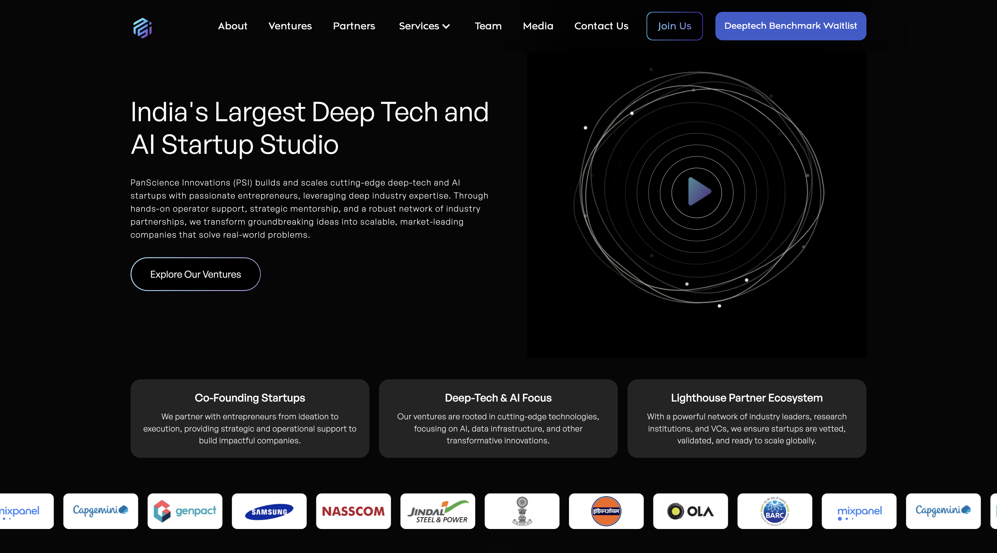 About PanScience Innovations (PSI): Building Best AI & Deep Tech Startups